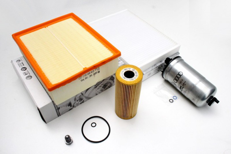 Audi A4 8e Inspektionspaket 1 9 Tdi Original Teile Filter Service