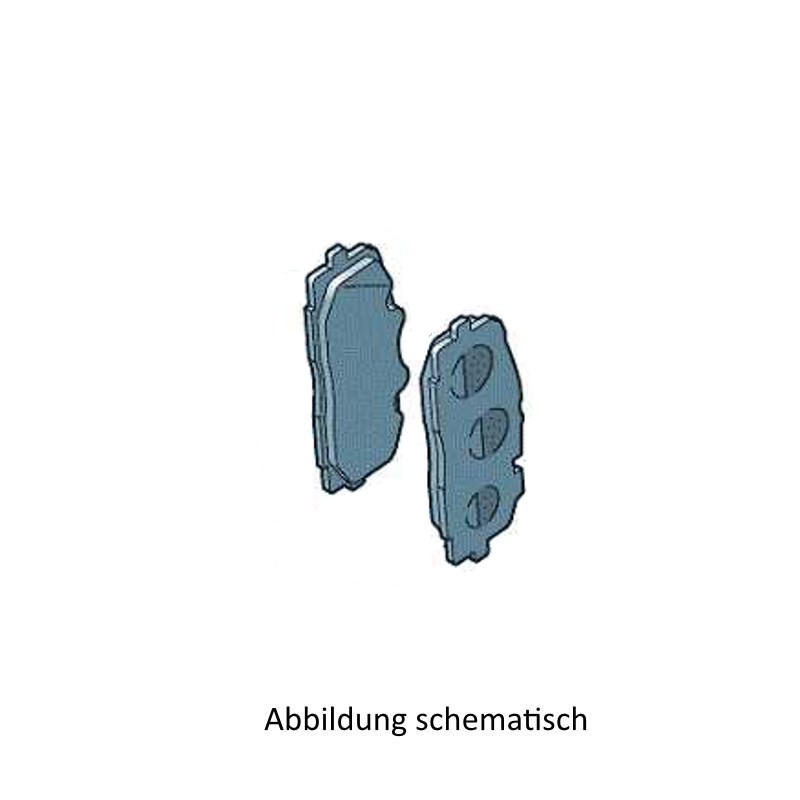 Original Audi Bremsbeläge Bremsen vorn Beläge Scheibenbremsen ...