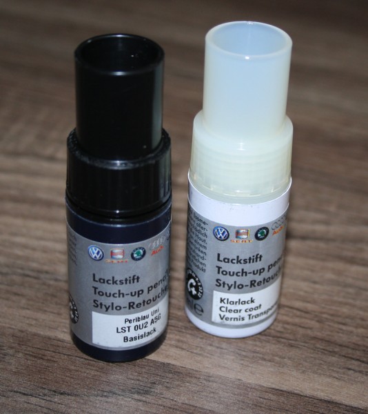 Lackstift-Set Original VW / Audi Basislack + Klarlack Lackstifte ...
