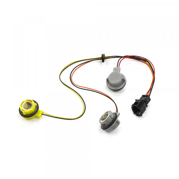 Original Audi Q7 (4L) Lampenträger 3-fach Rückleuchte Rücklicht Leitung ...