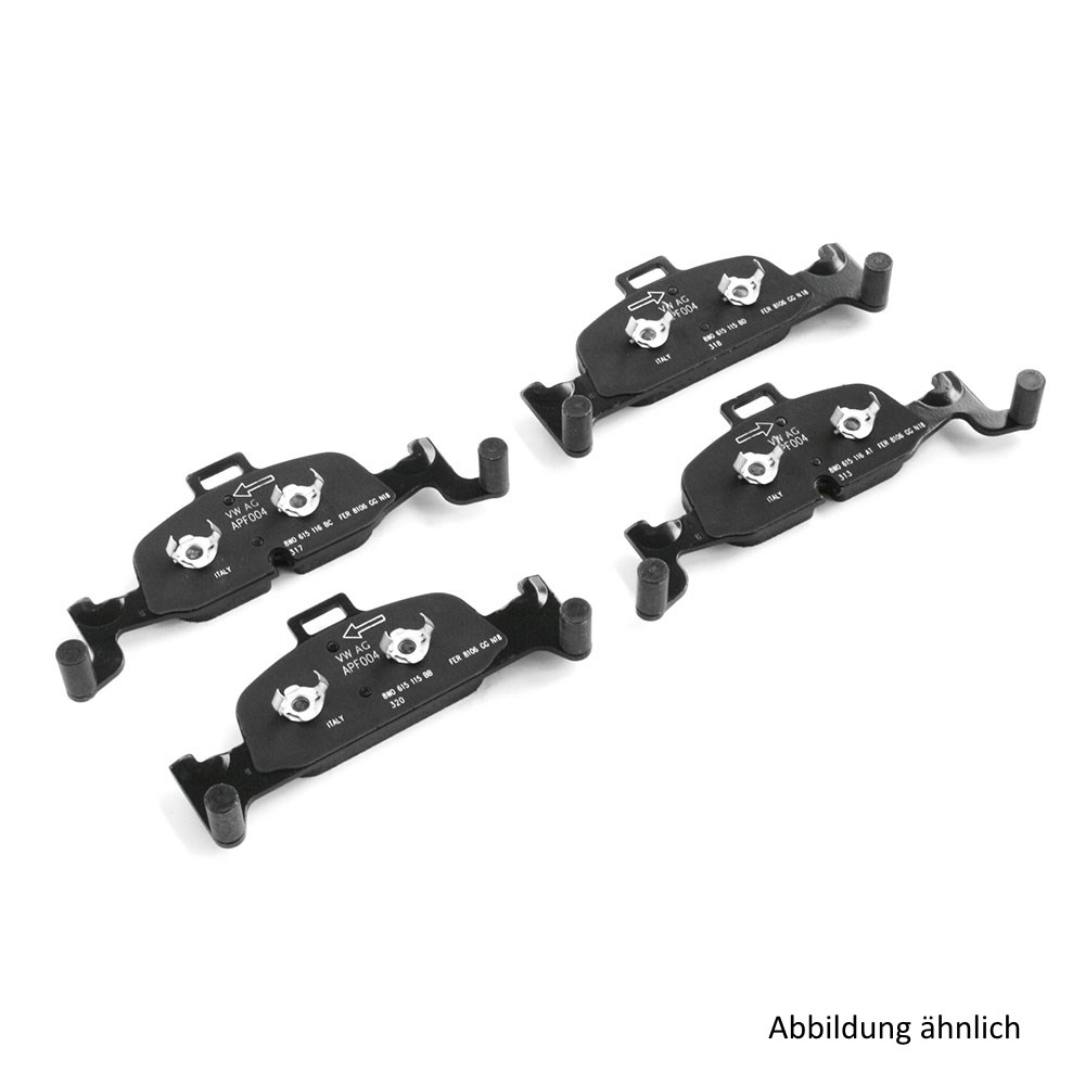 Bremsbeläge Original Audi Scheibenbremse Bremsen Vorderachse Beläge ...