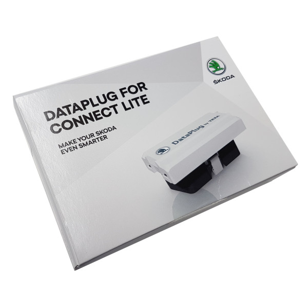 Original Skoda DataPlug CAN-Lesemodul Connect Lite Dongle Smartphone App OBD2 Bluetooth ...