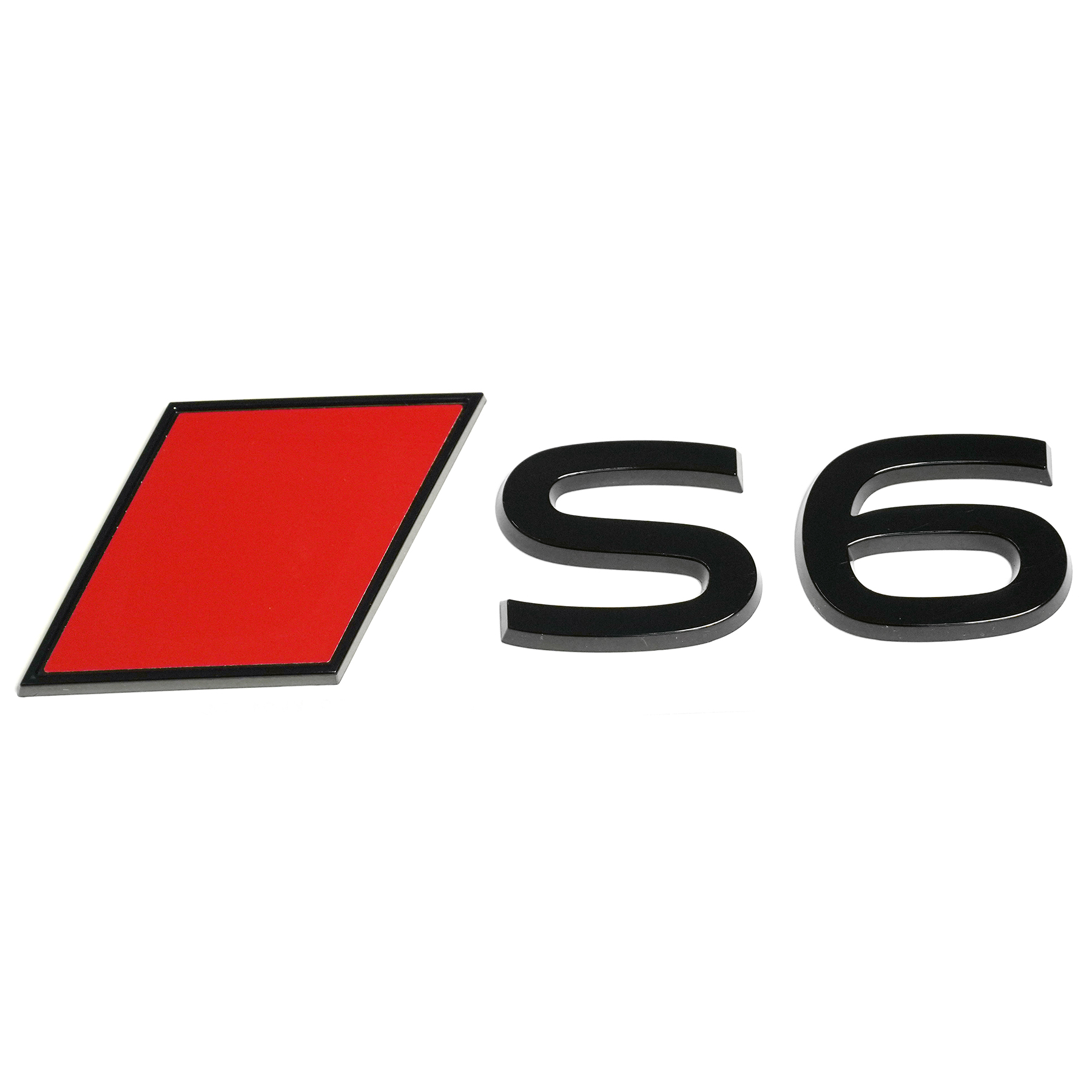 Original Audi S6 Schriftzug Emblem Audi Sport Raute Aufkleber ...