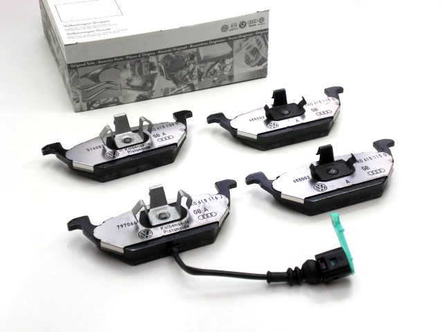 Original VW Audi Bremsbeläge komplett Set vorn Q3 Tiguan 5N0698151 ...