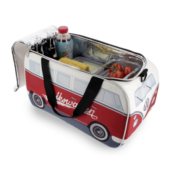 VW T1 Bulli Bus Kühltasche 25L rot Campervan Getränke Speisen BUCB01 ...