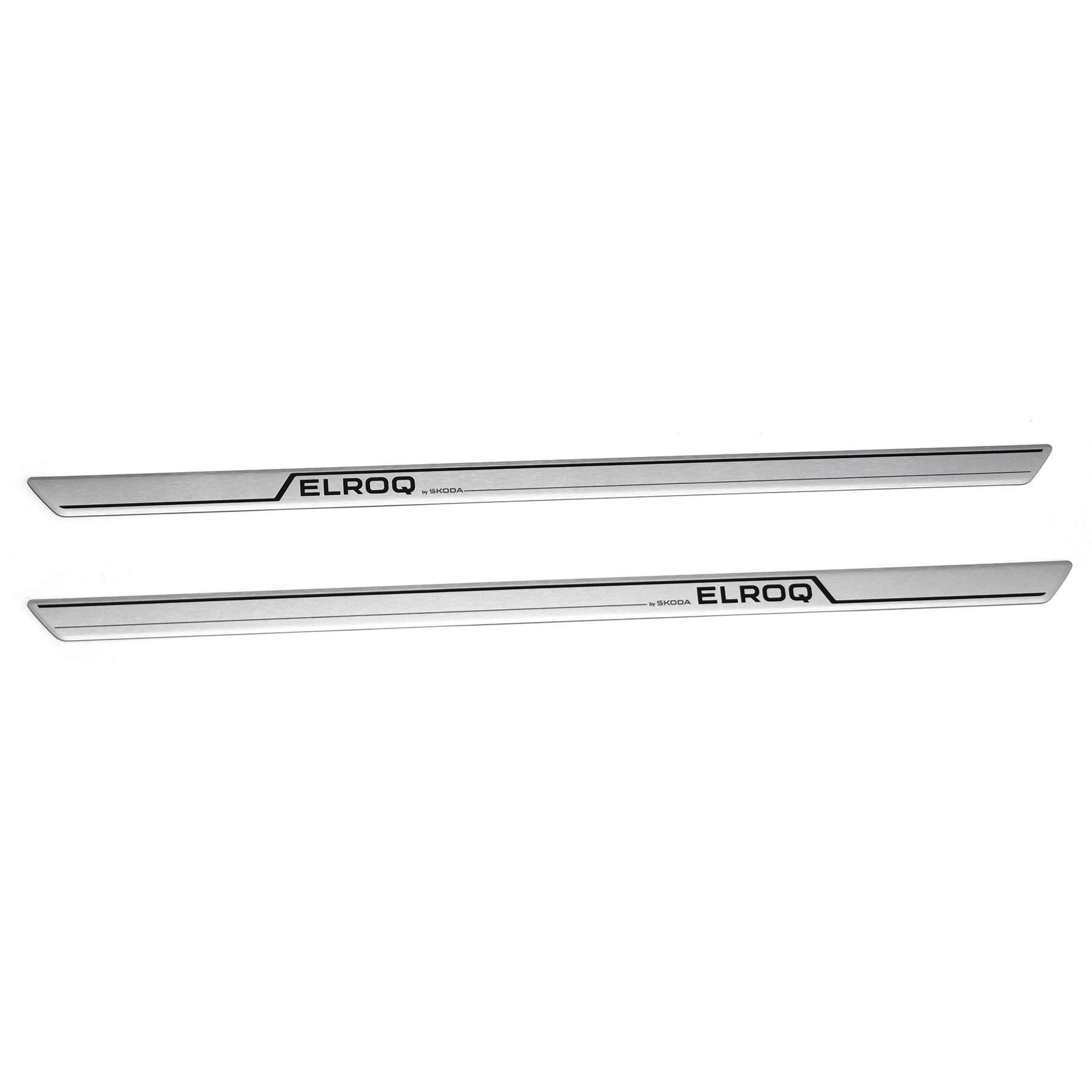 Original Skoda Elroq Einstiegsleisten Türschweller vorn Aluminium ...
