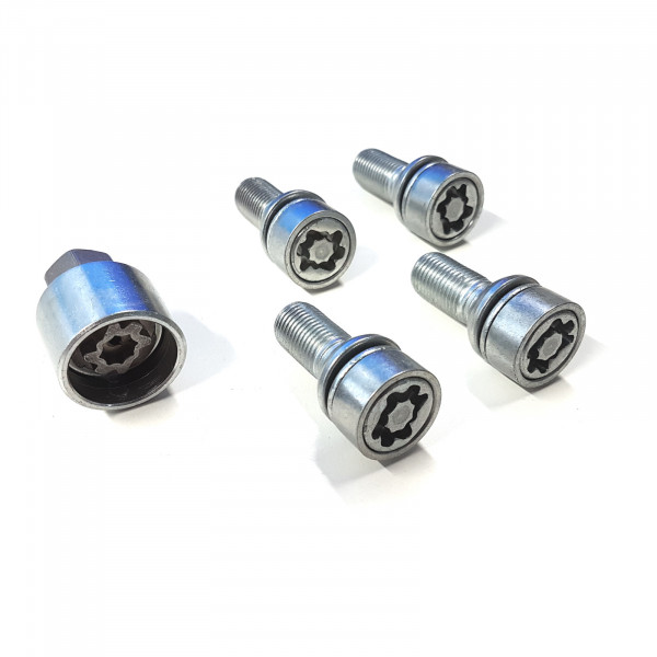 Original VW Radschraube M14 diebstahlhemmend Adapter Aluminiumfelge ...