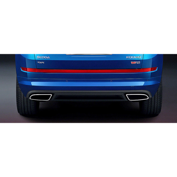 Original Skoda Kodiaq RS Rückstrahler Set Tuning Design Schutzleiste ...
