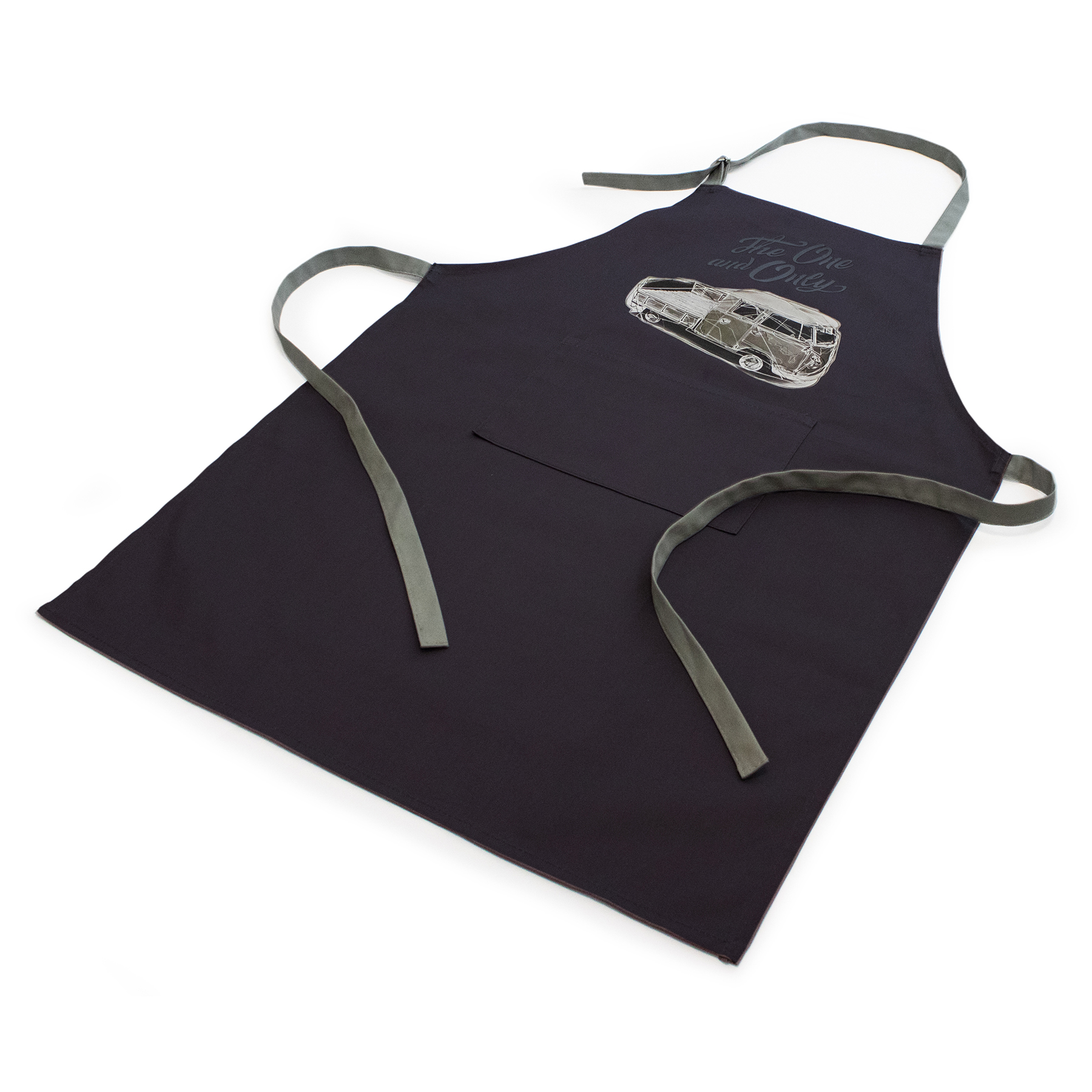 Original VW Schürze Bulli T1 Fronttasche Grillschürze grau 1H2084600 ...