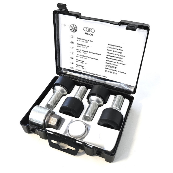 Original VW Felgenschloß Radsicherung Radschrauben ...