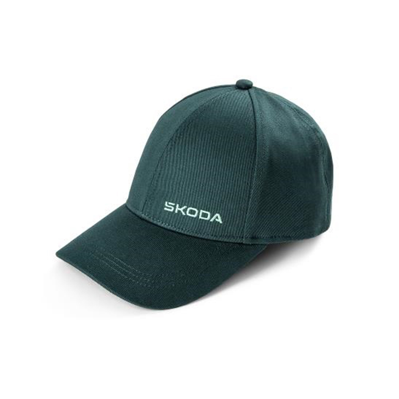 Original Skoda Baseballcap Basecap Baseballkappe Mütze Cap Kappe grün ...
