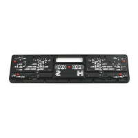 Audi Kennzeichenhalter Original Audi Sport Kennzeichen Halterung ...