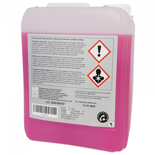 Original G12evo Kühlflüssigkeit Kühlmittel Fertigmischung VW Audi Skoda ...