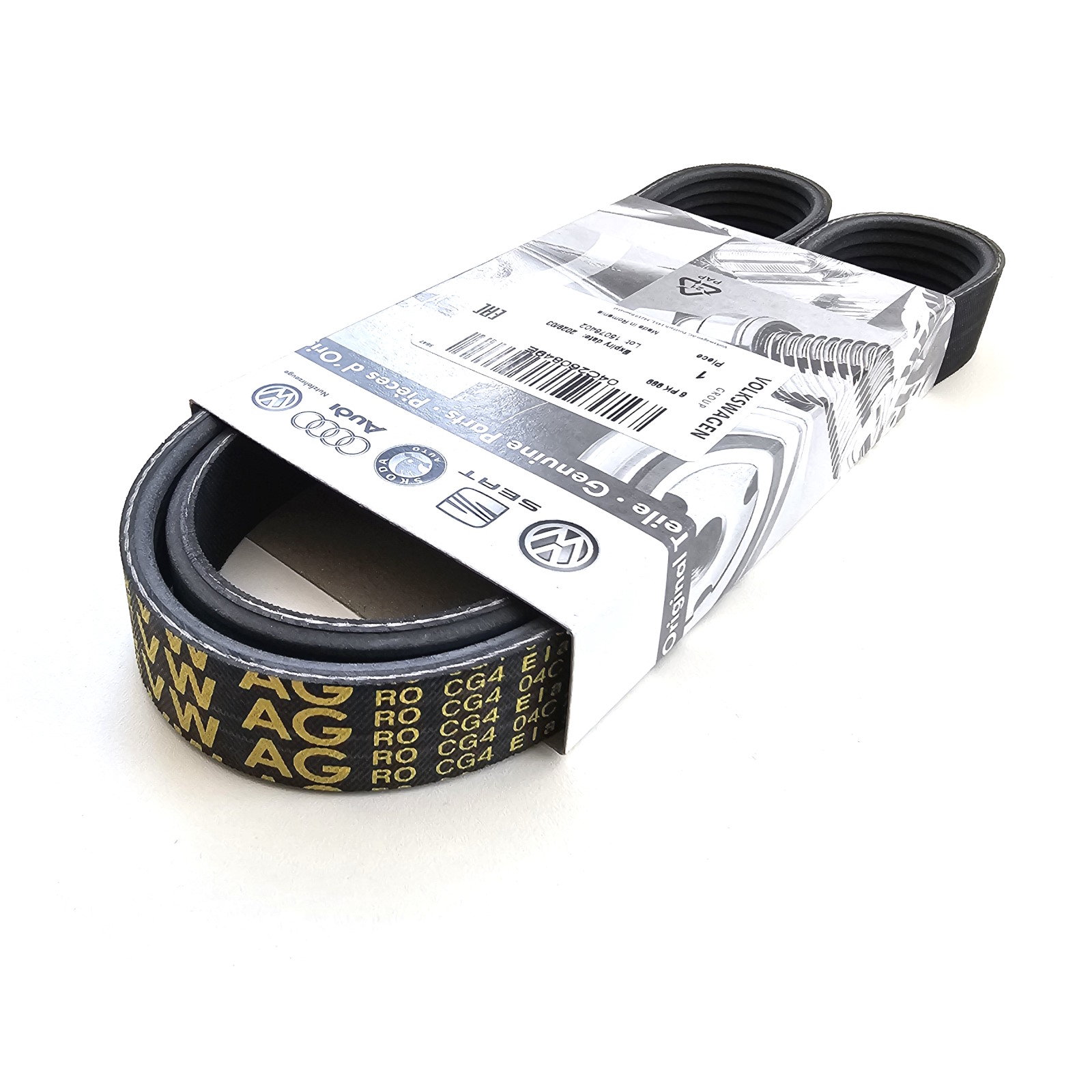 Original VW Keilrippenriemen Rippenriemen 04C260849E | ahw-shop - VW ...