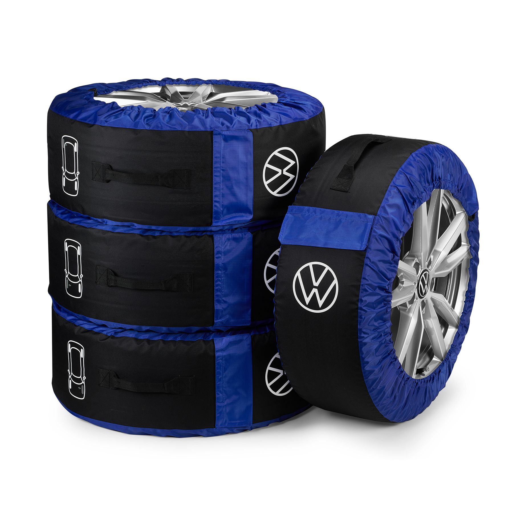 Original VW Reifentasche Kompletträder bis 21 Zoll Schutztasche Reifen ...