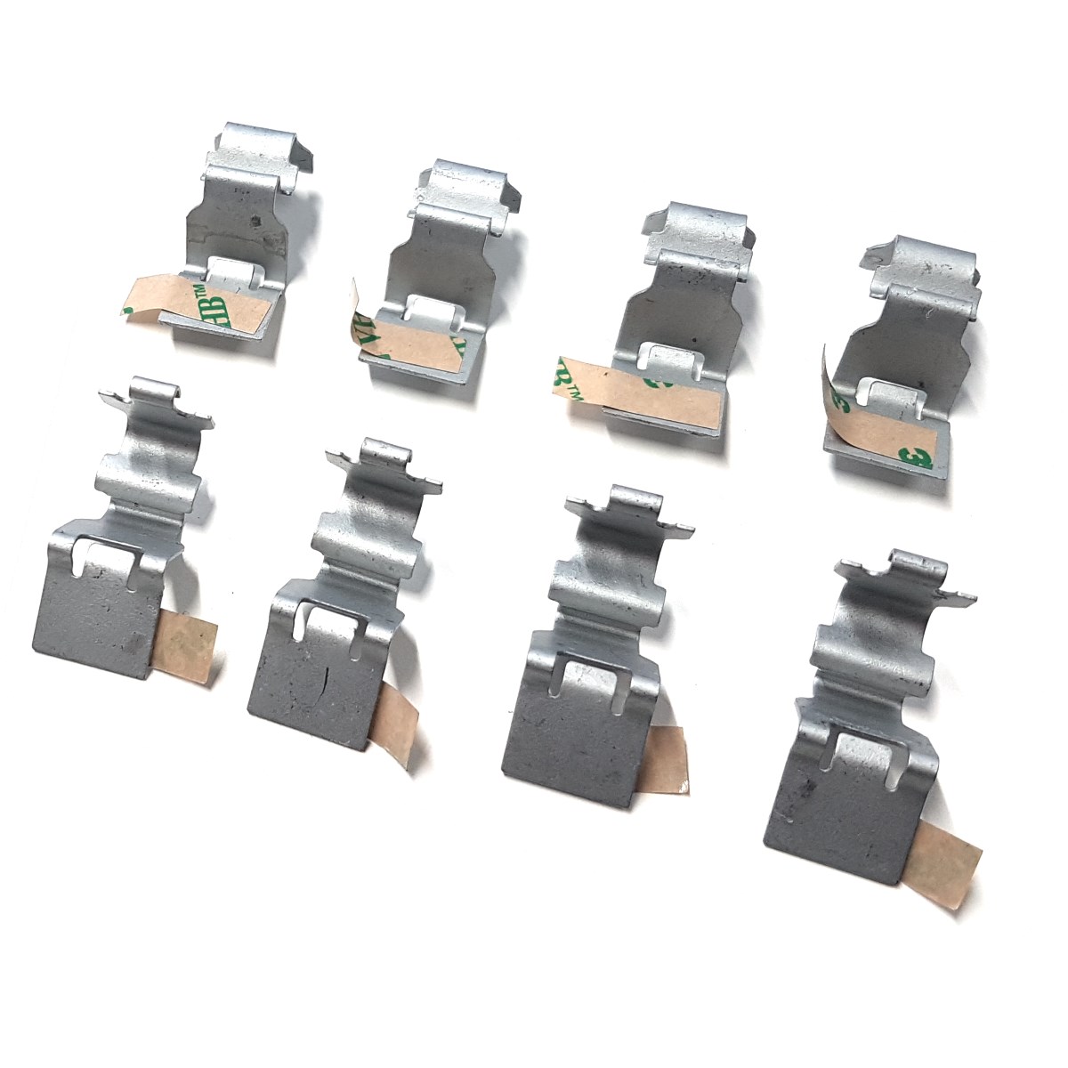 Original Audi Zwischenbleche Faustsattelbremse Bremsbeläge Haltebleche ...