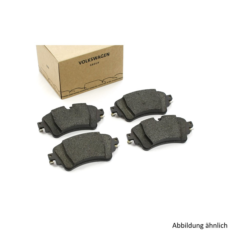 Original Audi Bremsbeläge Hinterachse Bremsen Beläge Scheibenbremsen ...