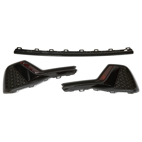 Original Audi A1 (GB) S-Line Gitter Zierleiste Stoßfänger hinten ...