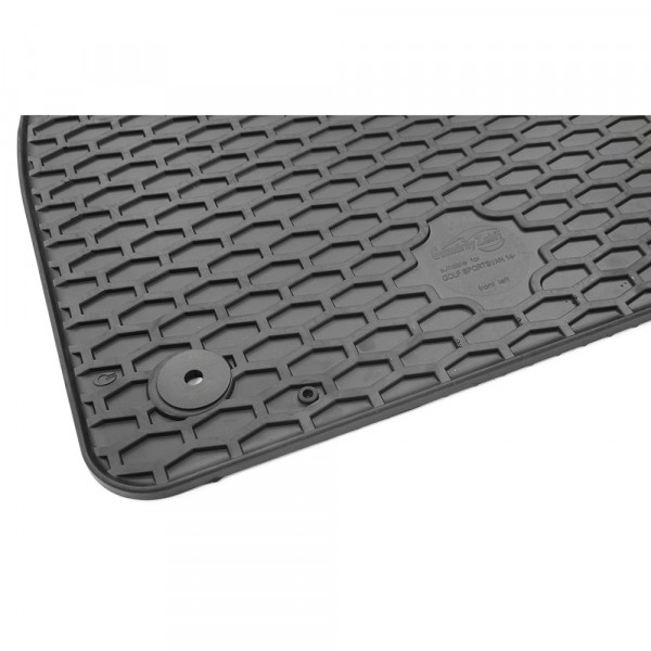 Original VW Golf Sportsvan Gummi Fußmatten vorn hinten Plus Gummimatten ...